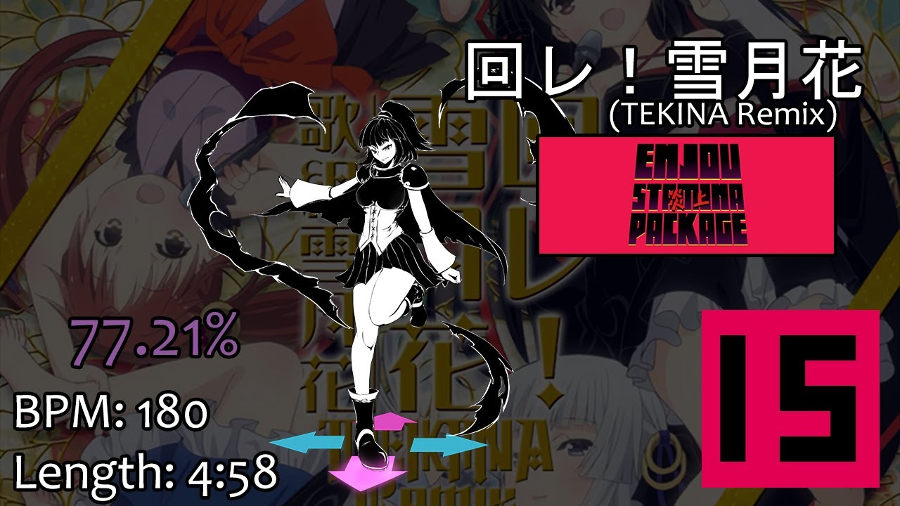 StepMania - 2023-2-25 - [15][180] Maware! Setsugekka (TEKINA Remix ...