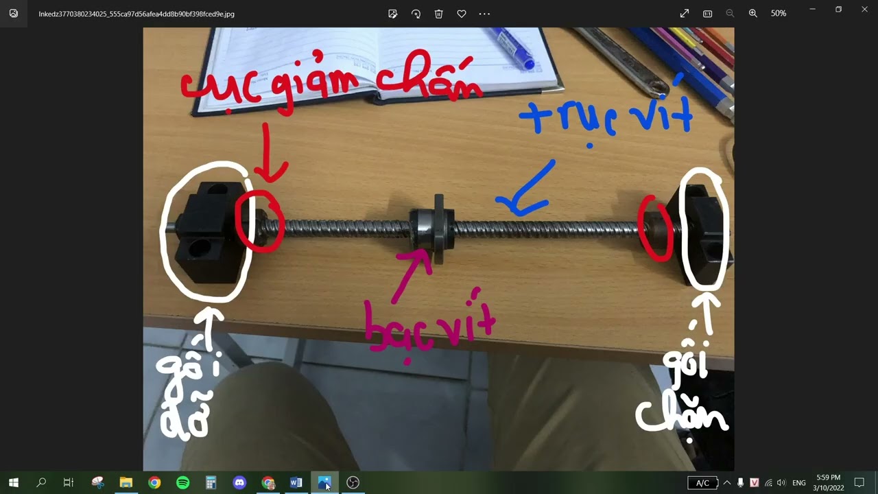 Giới thiệu và tính toán vít me bi - YouTube