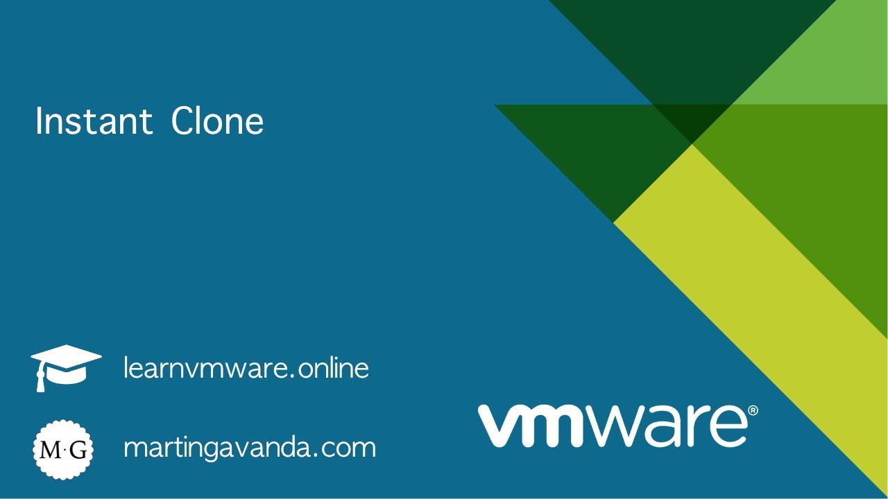 vSphere 6.7 - Instant Clone - YouTube