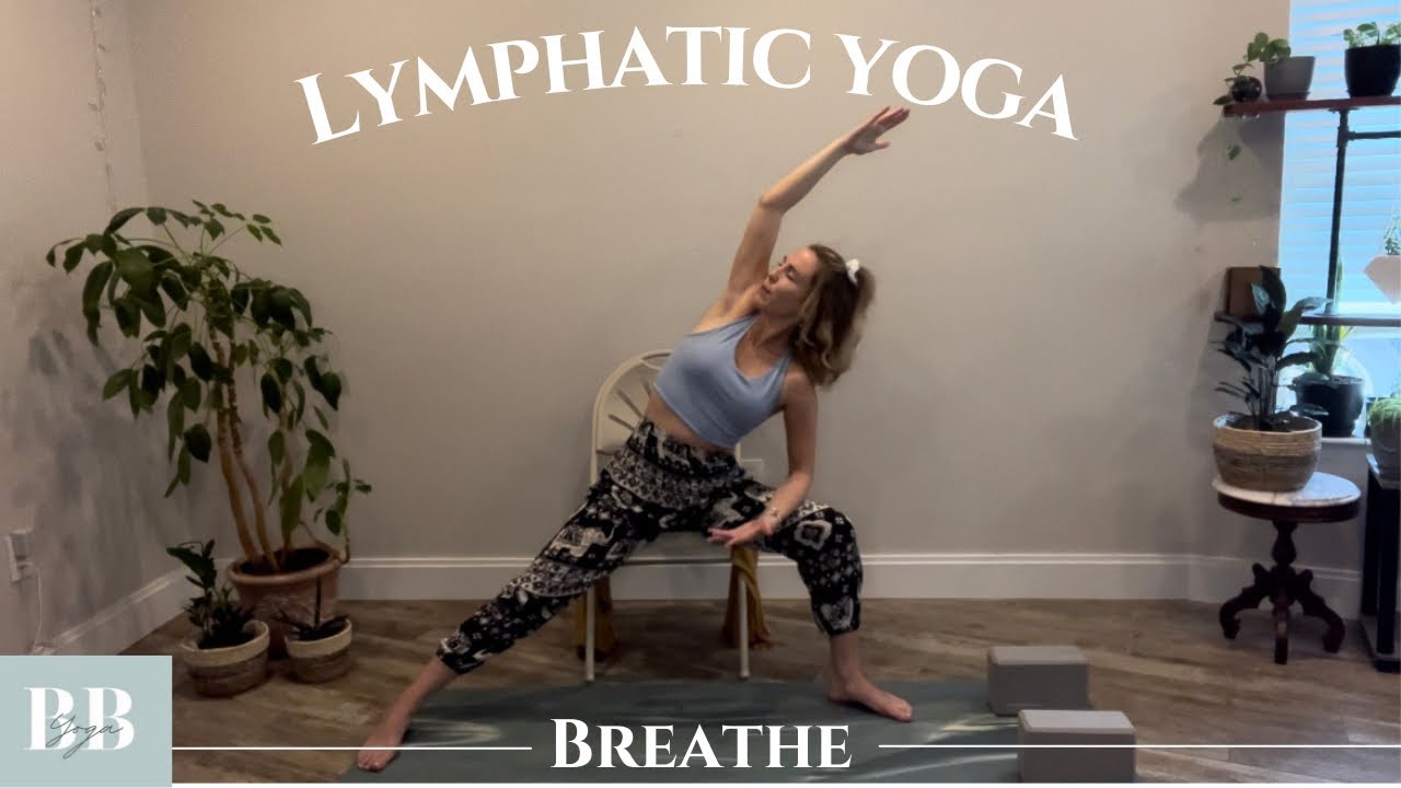 Lymphatic yoga with manual lymphatic drainage (full body) | Balance ...