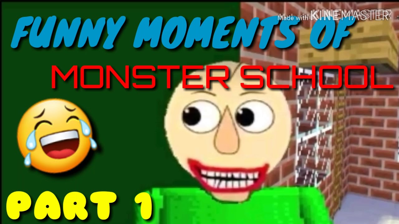 Funny Moments of Monster School!!😂 - YouTube