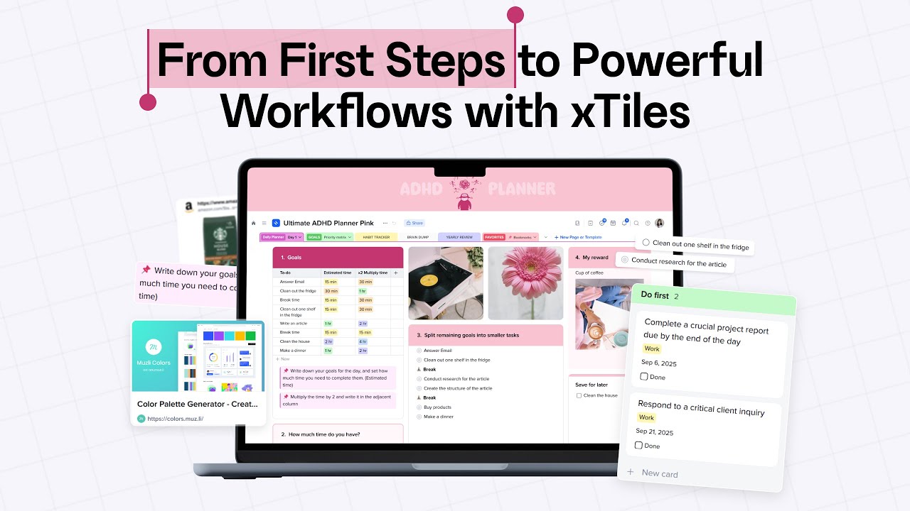 From First Steps to Powerful Workflows with xTiles - YouTube