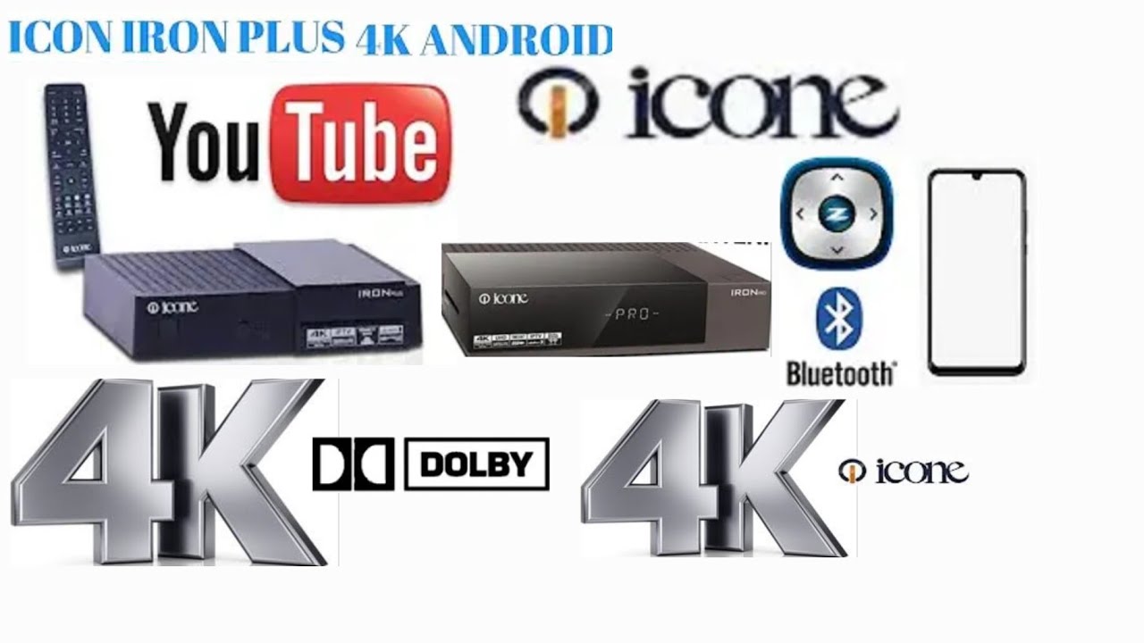 ICON IRON PLUS 4K Android 4K Airsync Z Complete Details 2160P 4KUHD ...