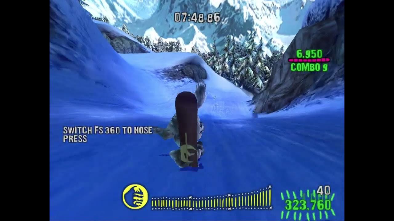 SSX On Tour Gameplay - PCSX2 (60 FPS + No Monster Trick Slowdown Patches) - YouTube