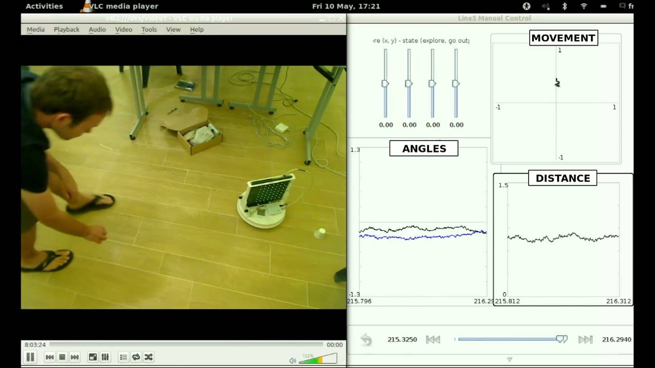 Running a Nengo model on the SpiNNaker-Robot platform using 2 silicon retinas - YouTube