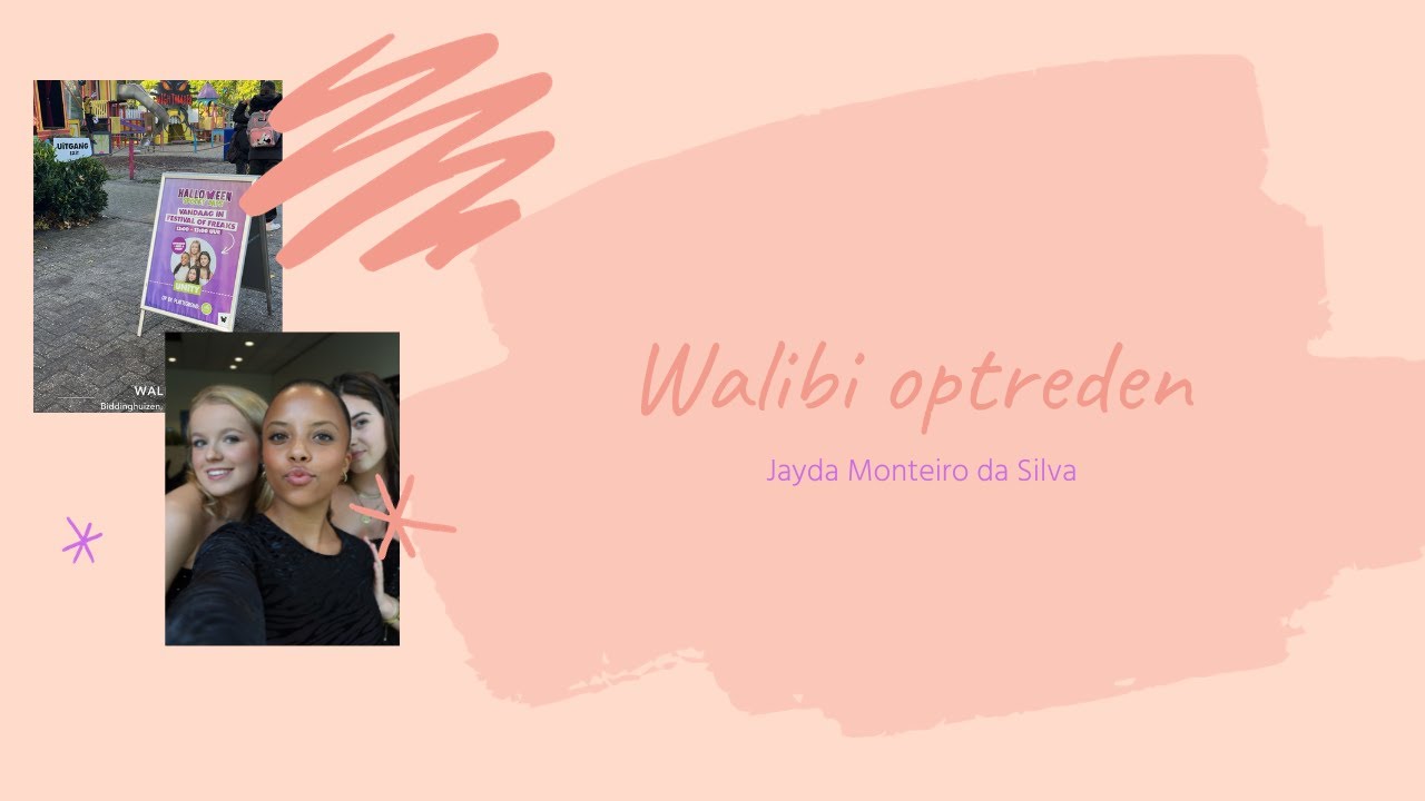 IN WALIBI OPTREDEN | Jayda Monteiro da Silva - YouTube