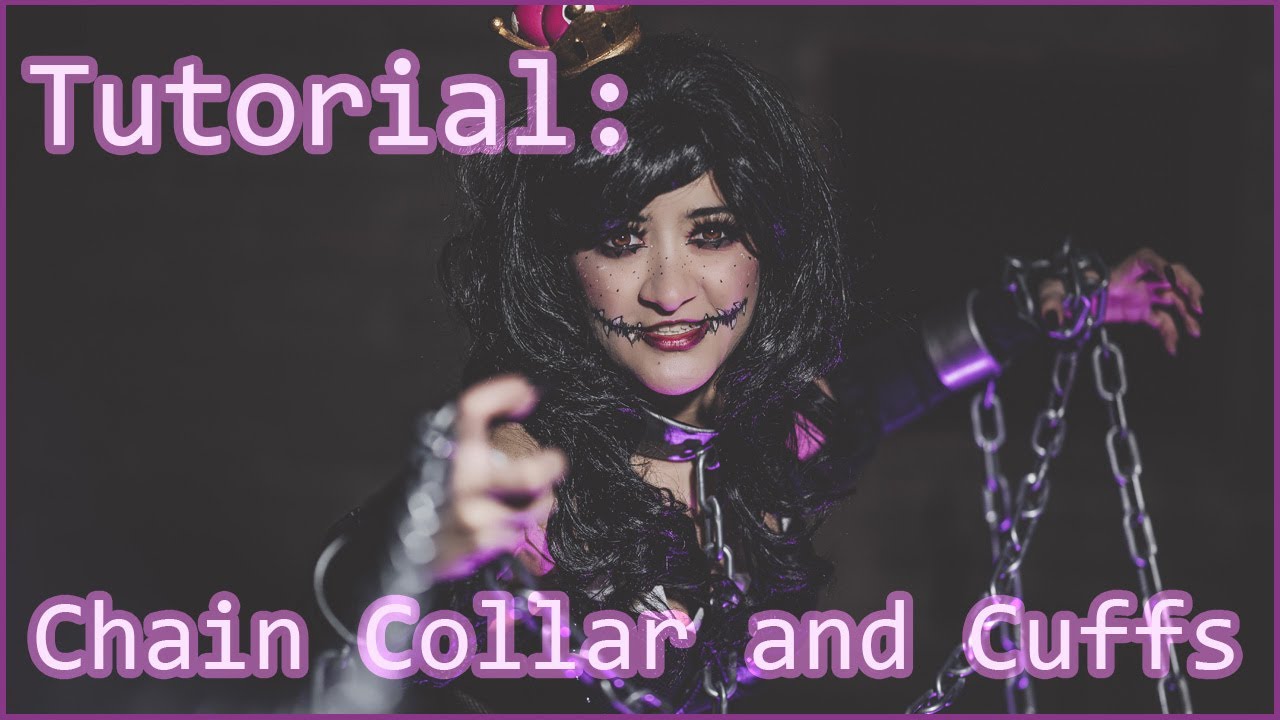 Chained Collar and Cuffs - COSPLAY TUTORIAL - YouTube