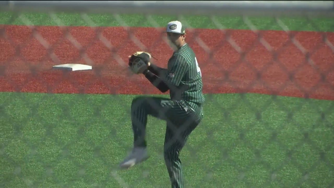 BSC baseball sweeps Lake Region in doubleheader - YouTube