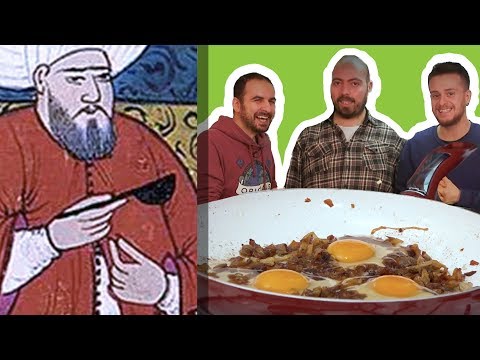 Osmanlı Sarayı Usulü Soğanlı Yumurta Pişirdik