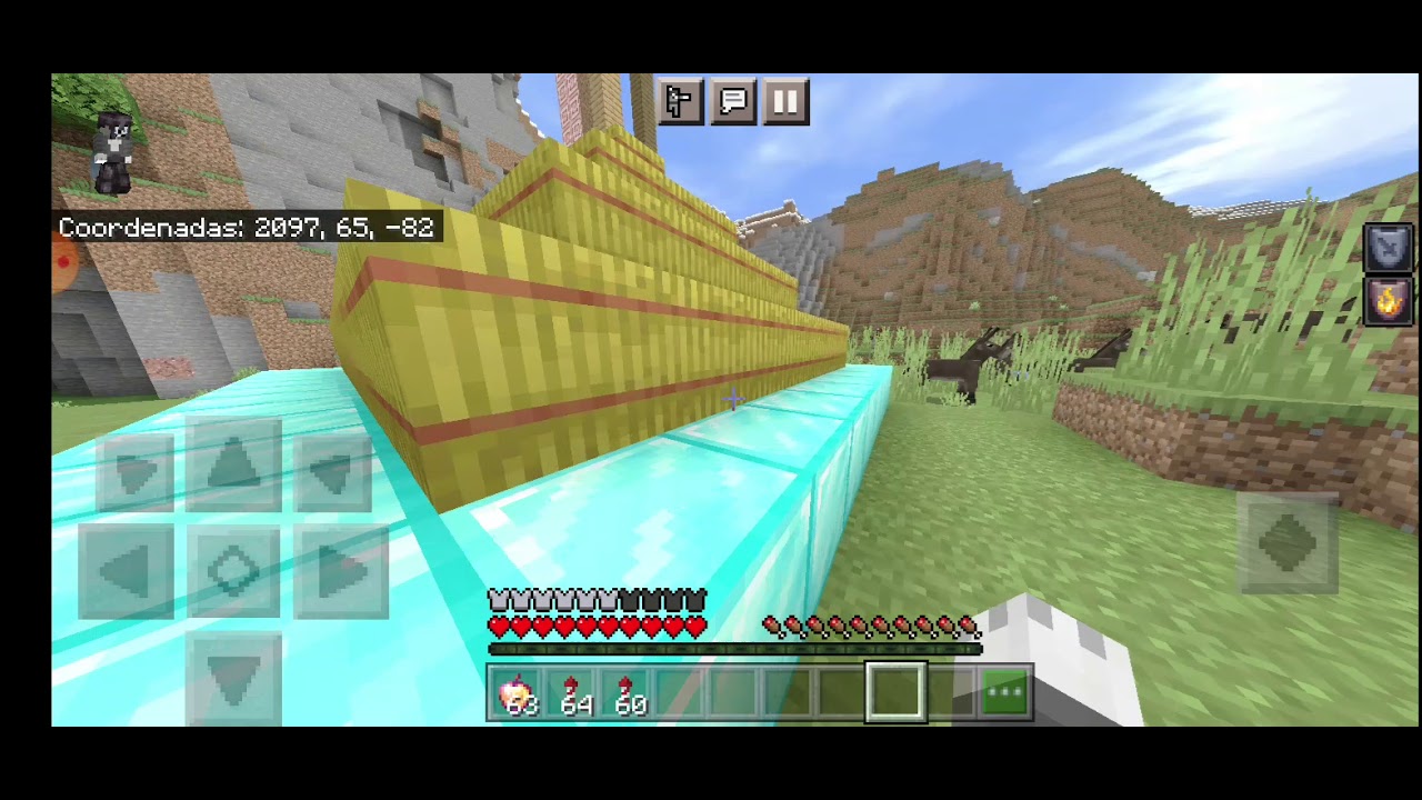 como usar las elitras en minecraft😁😁😁 - YouTube