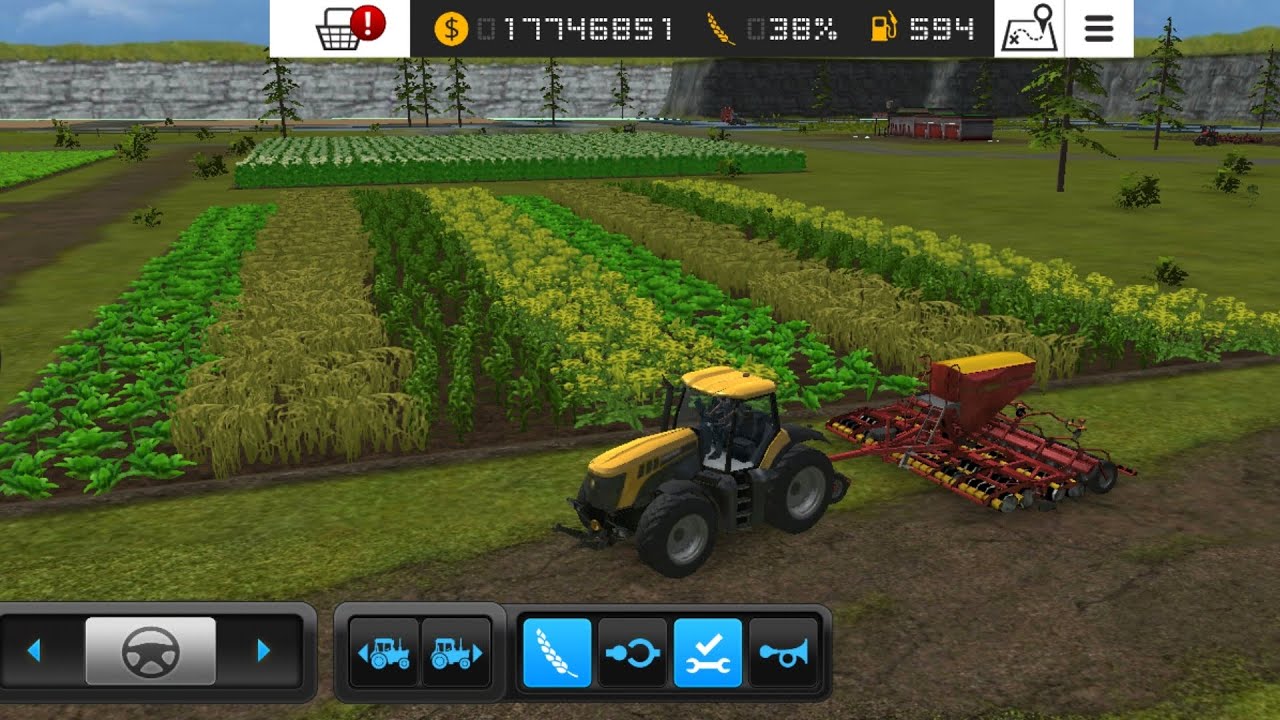 Fs 16 Sowing All Type Of Seeds || Farming Simulator 16 || Fs16 #fs16 Timelapse - YouTube