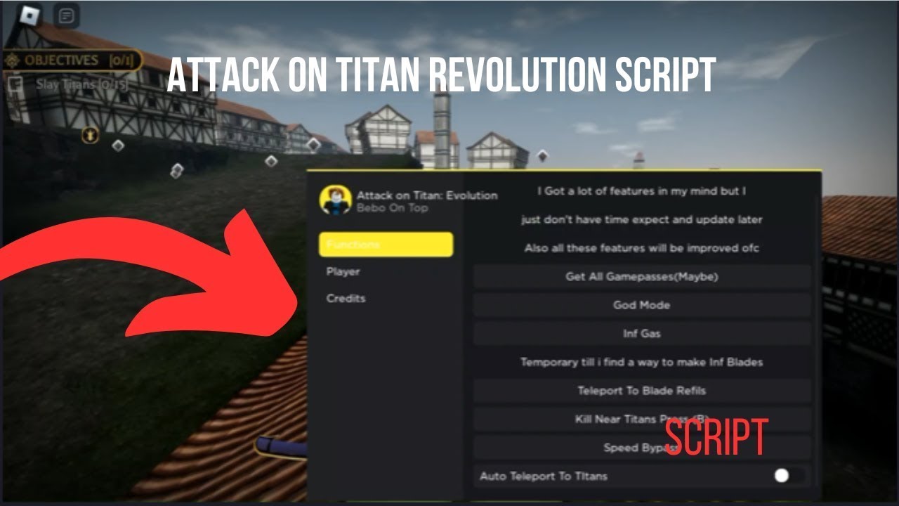 [ UPDATE 1] Attack on Titan Revolution Script | Kill Aura | Auto Farm & more - Roblox 2024 - YouTube