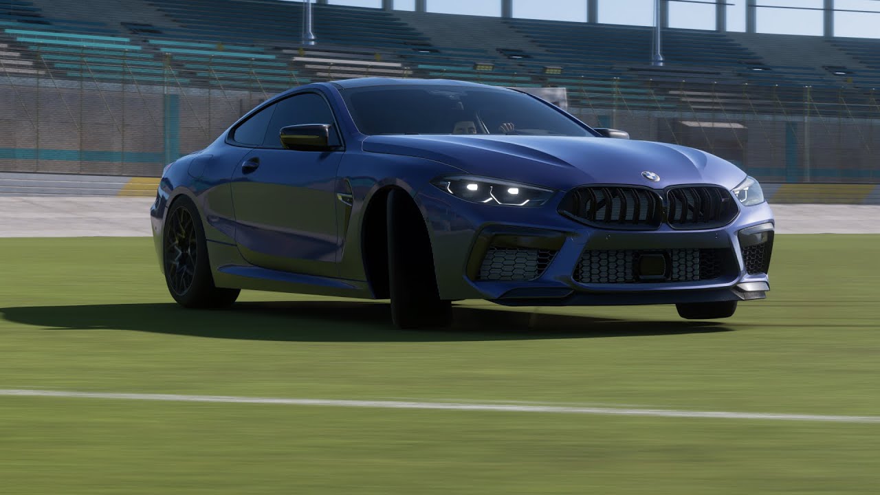 Forza horizon 5 Bmw m8 competition test drive - YouTube