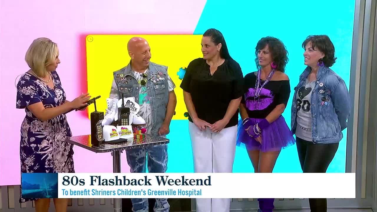 80s Flashback Weekend to benefit Shriners Children's Greenville - YouTube