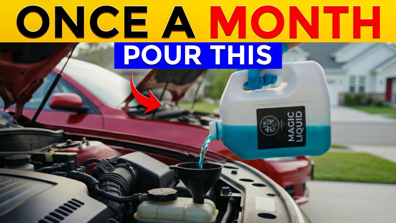 Do This Once a Month: The FREE Car Reset That Saves Your Engine - YouTube