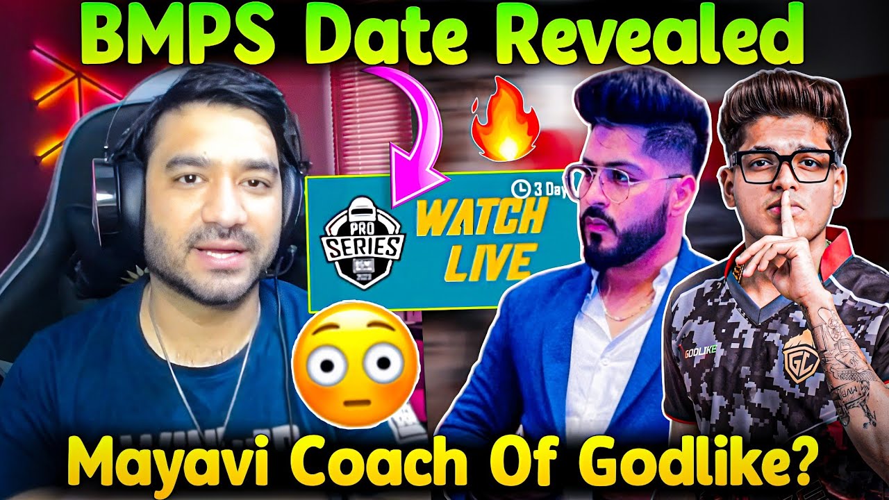 BMPS 2023 Date Revealed🔥? Mayavi Joining Godlike As A Coach😳? BMPS ...