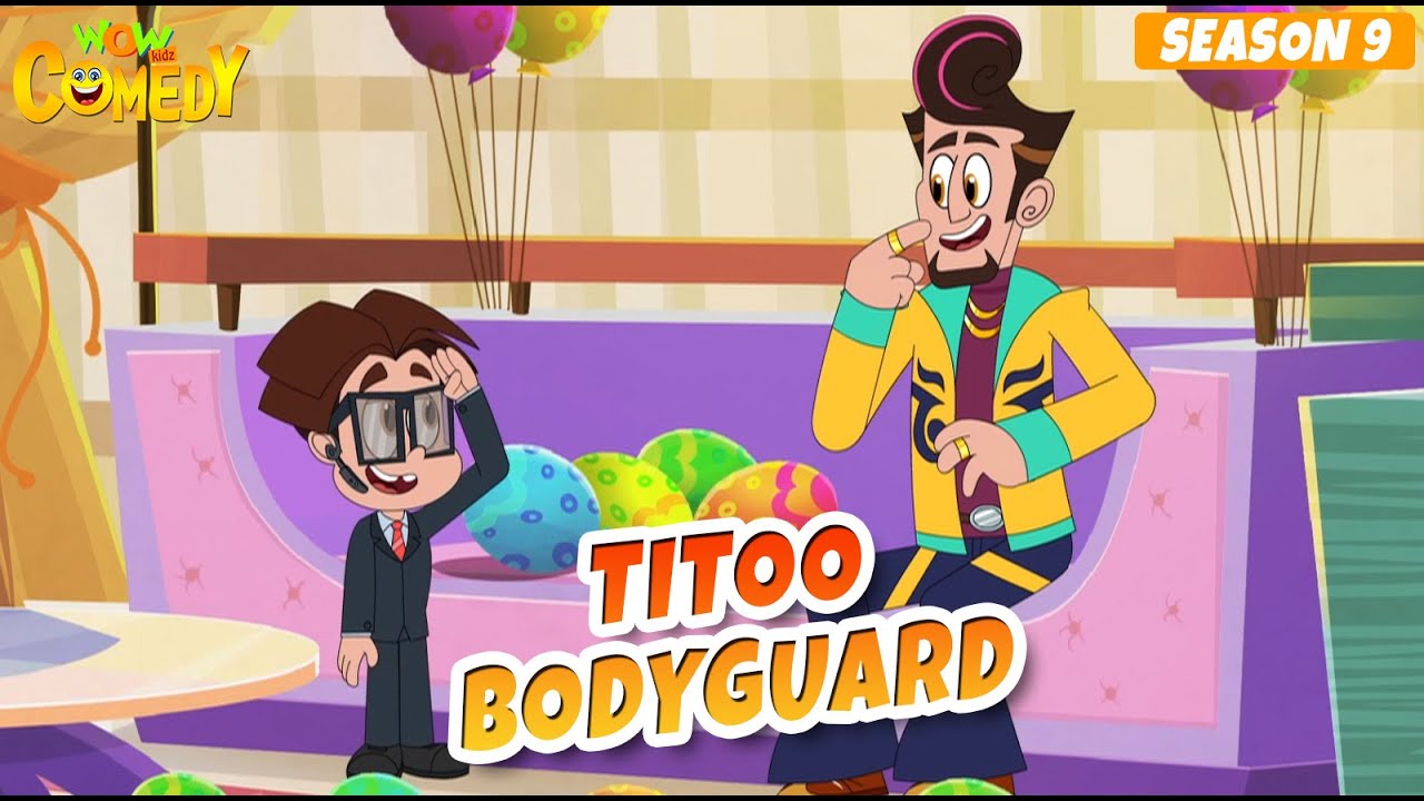 Titoo Bodyguard | Titoo Funny Cartoon | S09E20 | Hindi Cartoon for Kids ...