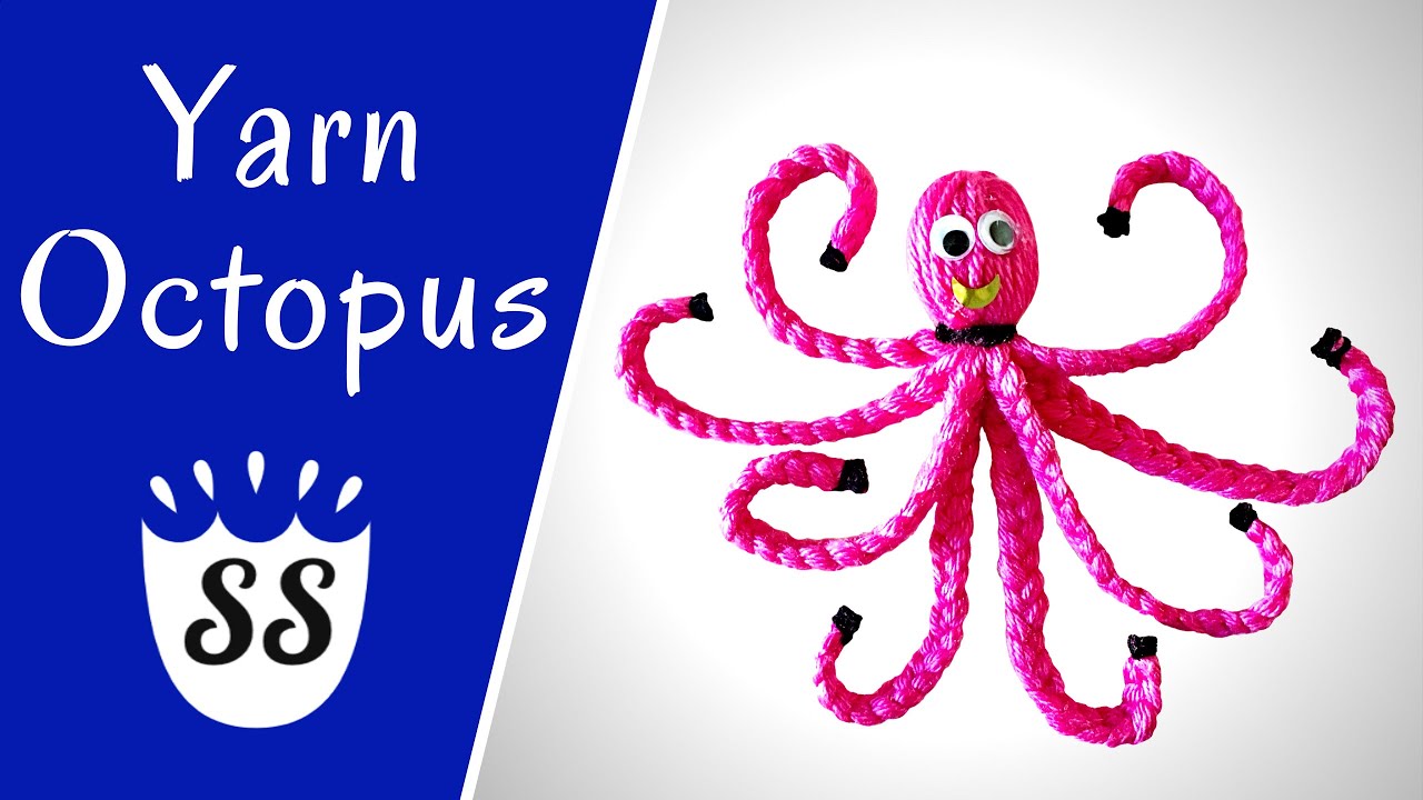 Yarn Octopus Doll | Easy Octopus Craft - YouTube