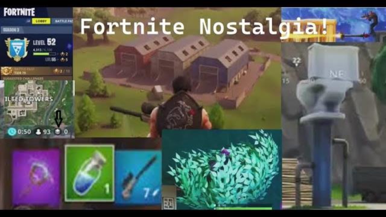Reaction TO FORTNITE - CHAPTER 1 - Nostalgia (1M View special) - YouTube