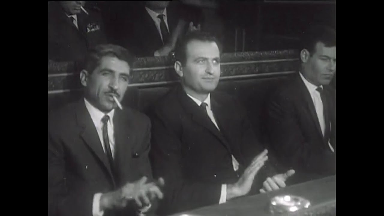 Rare footage of Salah Jadid - YouTube