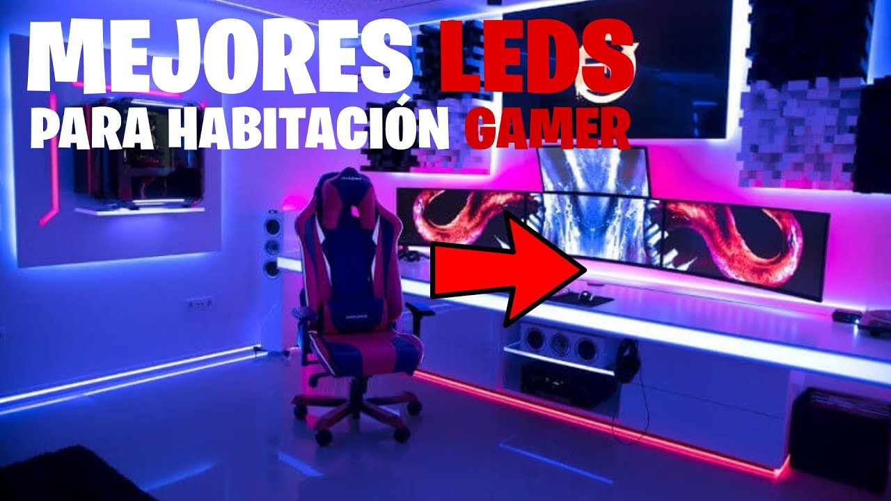 las 5 MEJORES luces LED para HABITACIÓN GAMER - YouTube