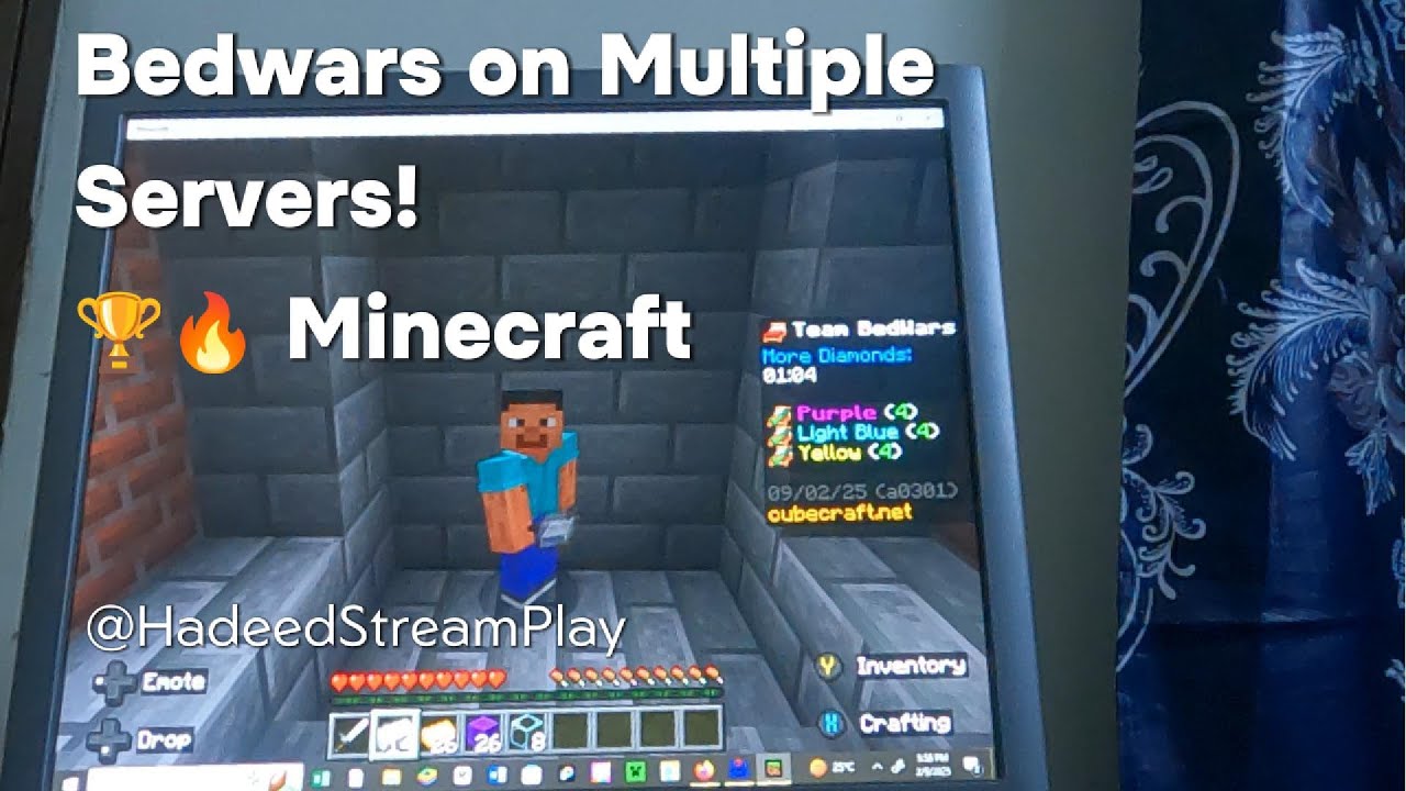 🌍 Playing Different Types of Bedwars on Multiple Servers! 🏆🔥 ...