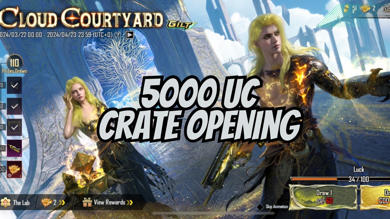 WHY ALWAYS UNLUCKY IN CRATE OPENING 🥺CLOUD COURTYARD NEW AMAZING ...