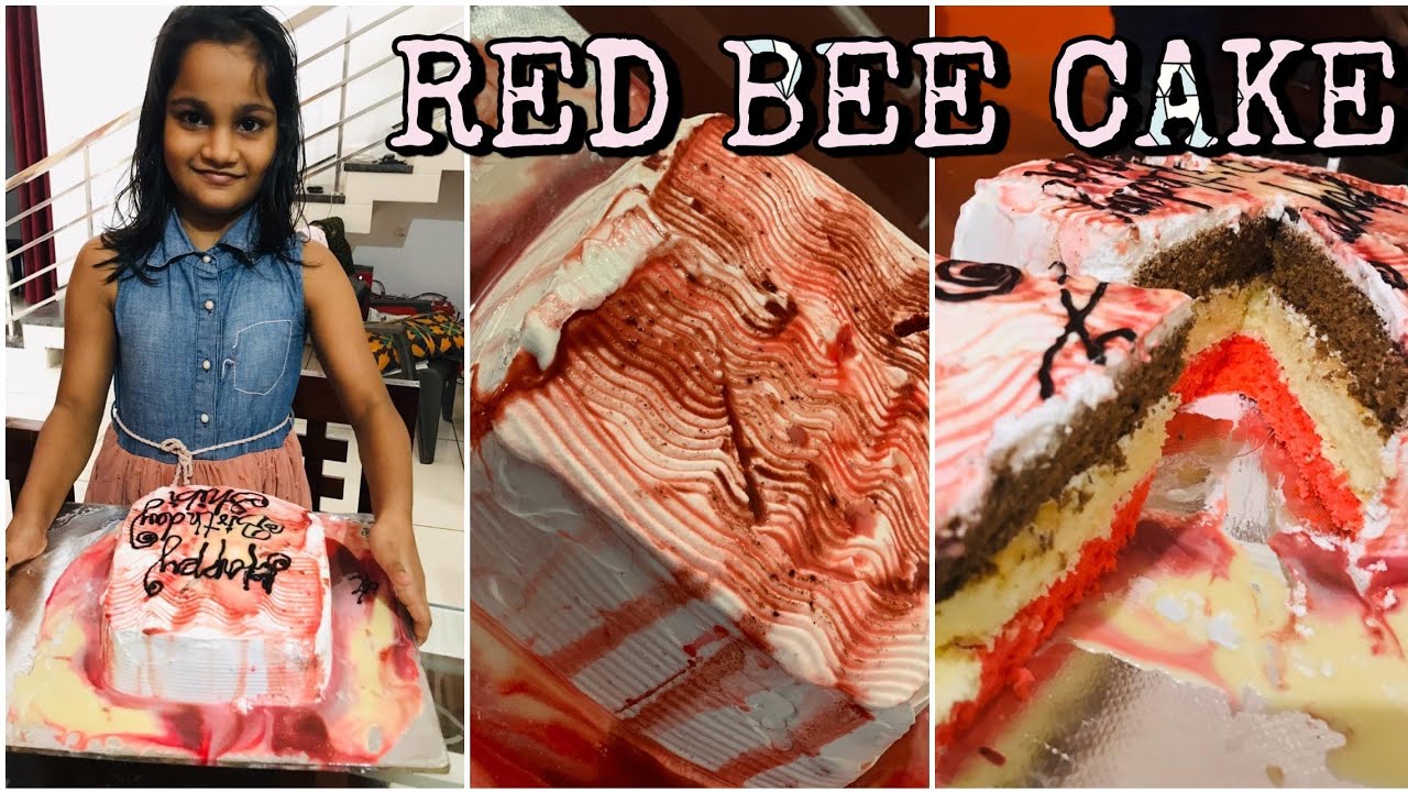 YUMMY RED BEE CAKE 1& half KG Perfect Recipe - YouTube