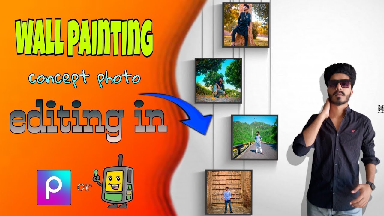 Picsart Frame Photo Editing Tutorial | picsart editing new style ...