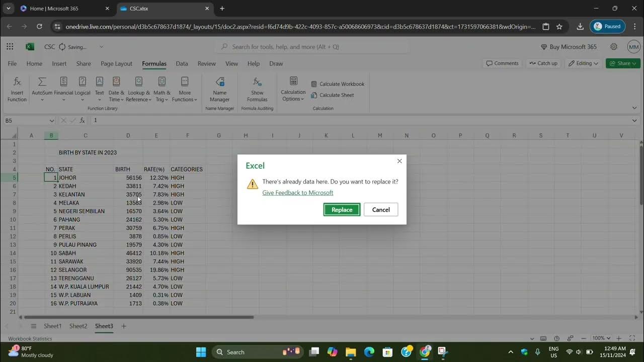 CSC Community Service- How to use Microsoft Excel - YouTube