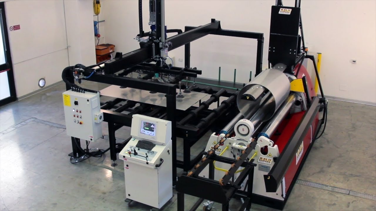 Plate Roll - MCA (4 rolls) - Robotic and Automatic Production Line ...