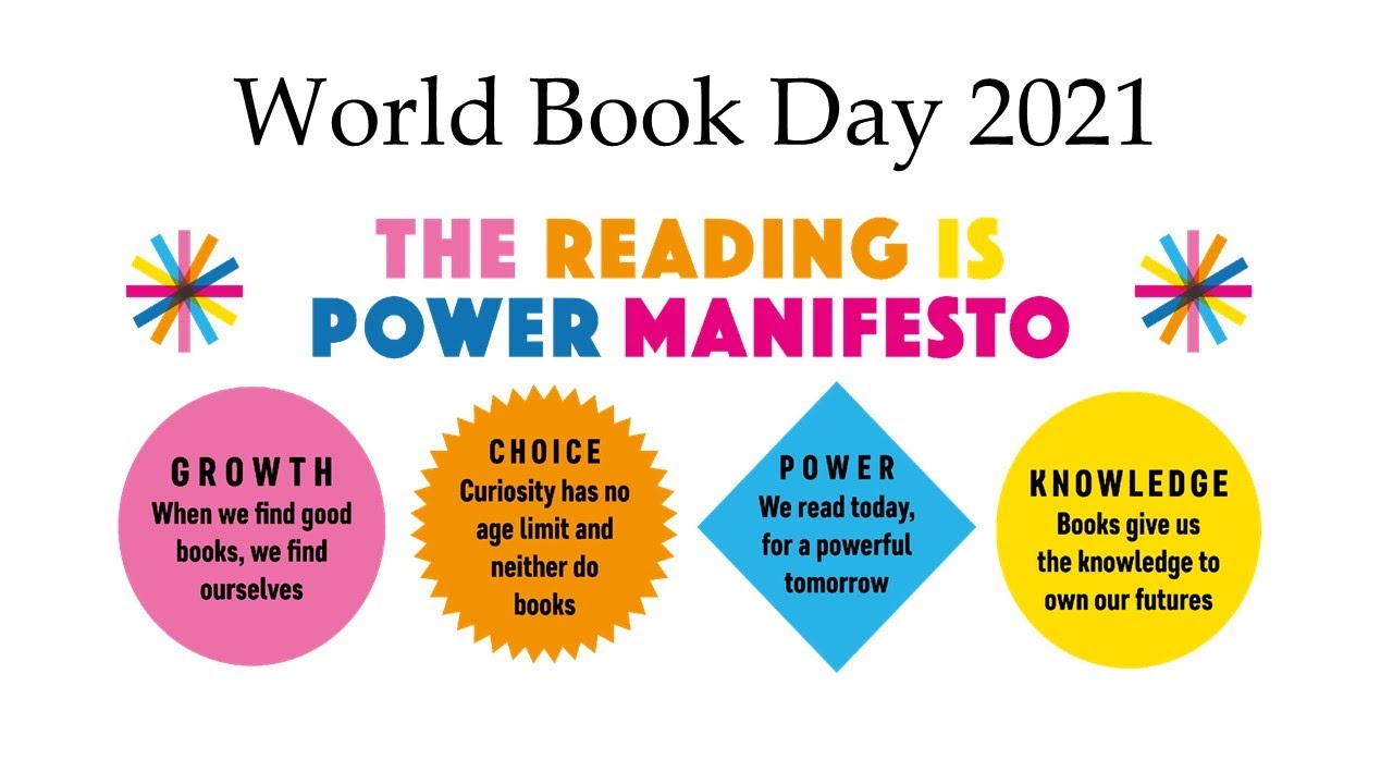 Reading widely and often - WBD message 2021 - YouTube