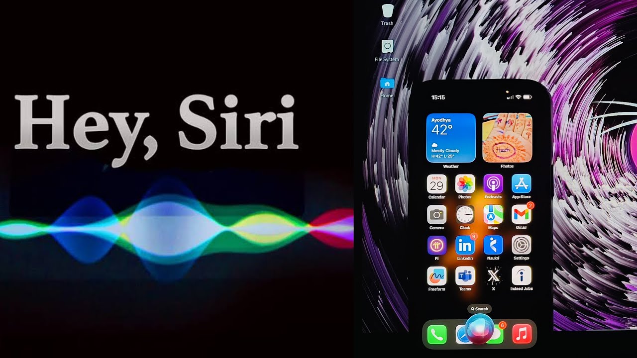 How about "My Conversation with Siri: A Journey into AI"?| Siri ...