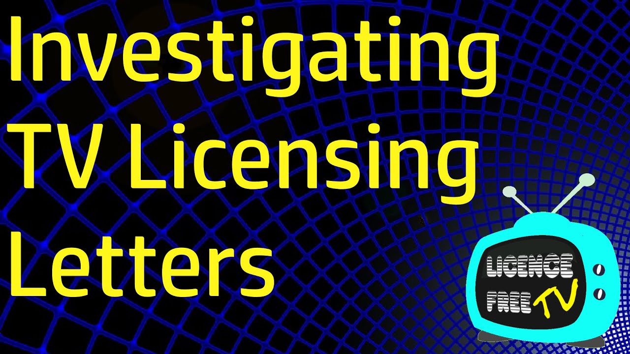 7 | Investigating TV Licensing Letters | Licence Free TV - YouTube