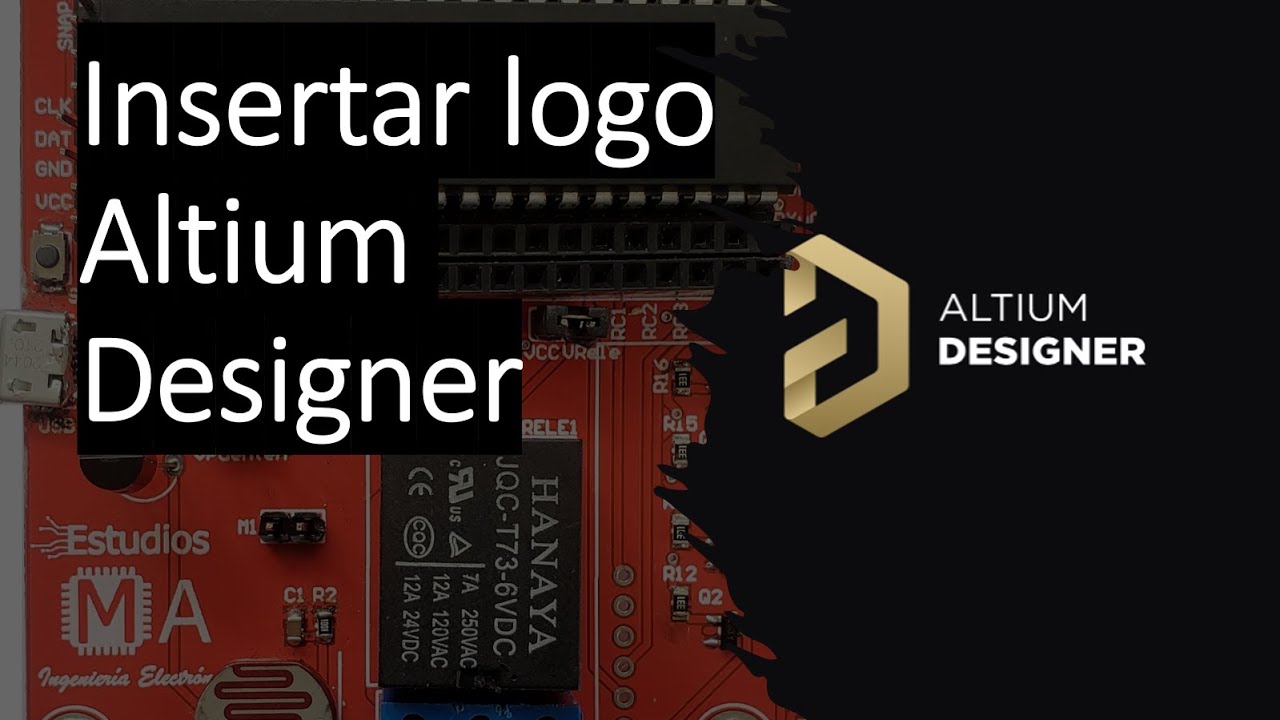 Insertar logo o imagen en Altium Designer - YouTube