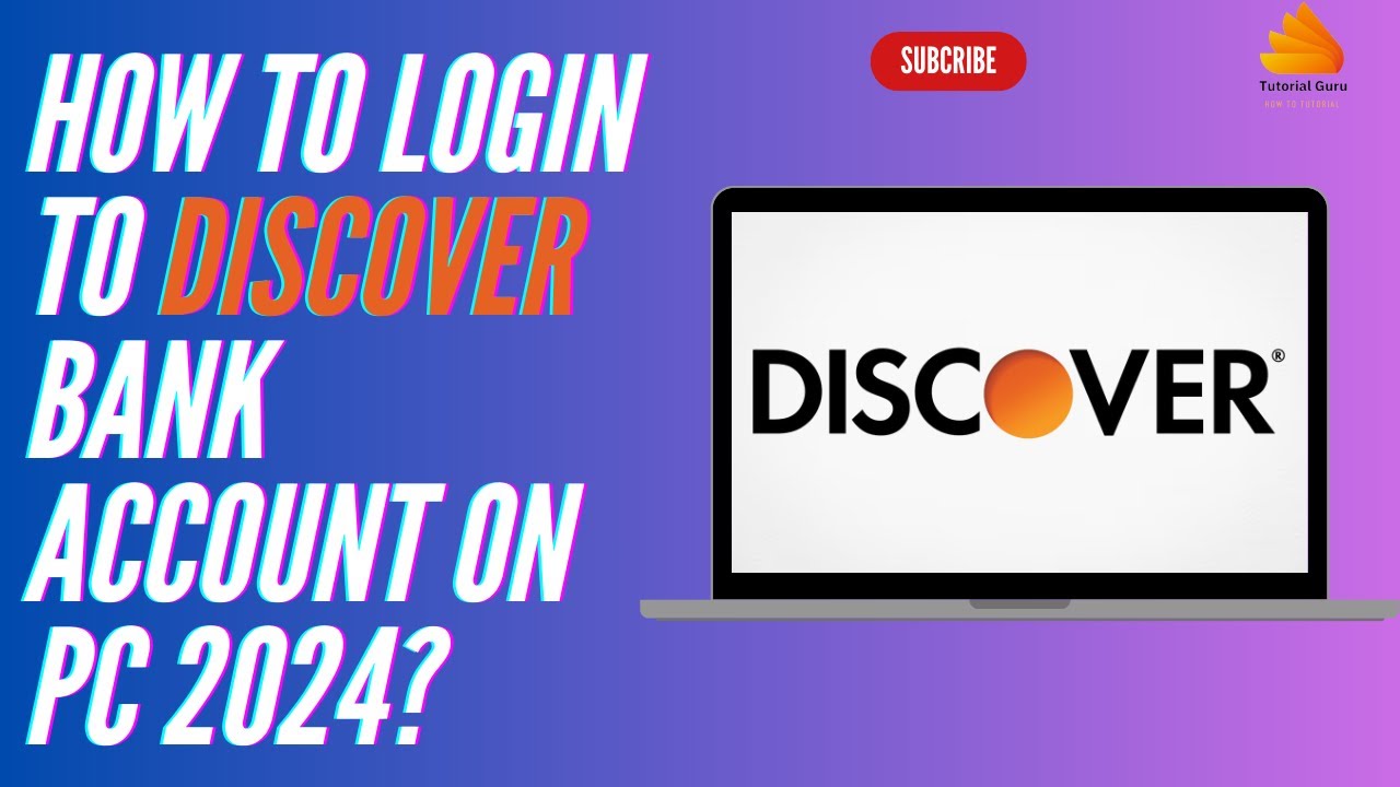 How to Login to Discover Bank Account on PC 2024? - YouTube