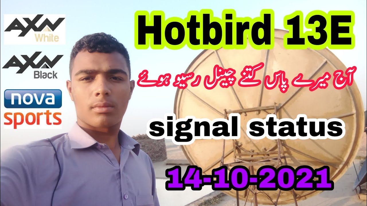 Hotbird 13E Satellite New update latest channel list 14-10-2021. - YouTube