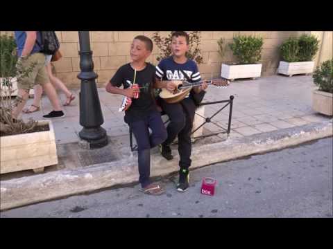 Greek Child Singer from Crete