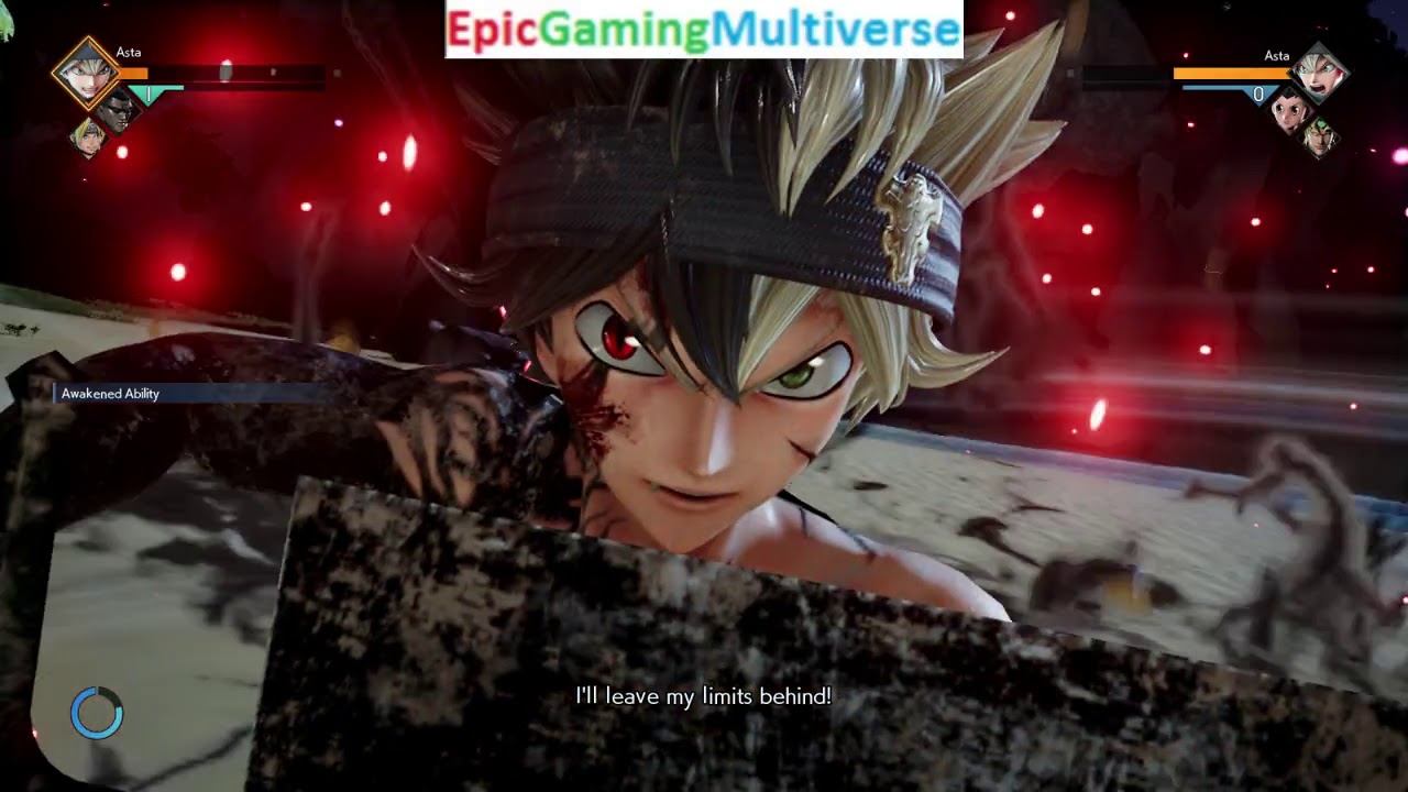 Asta VS Asta From The Black Clover Series In A Jump Force Anime ...