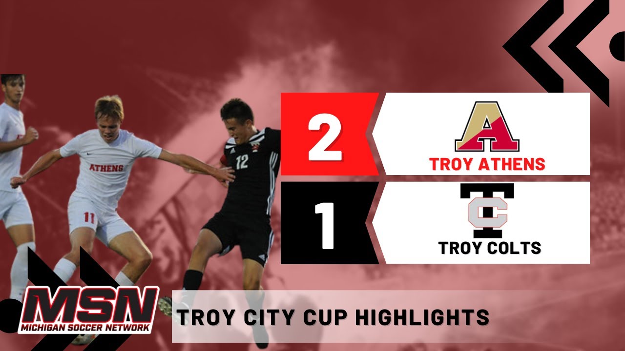 TROY CITY CUP HIGHLIGHTS: TROY ATHENS RED HAWKS VS TROY HIGH COLTS ...