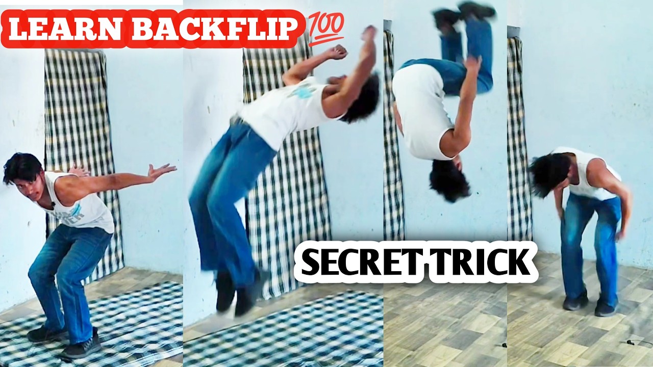 How to do a Backflip | Backflip Tutorial for Beginners | Learn Back ...