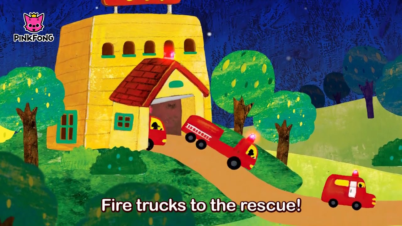 House of Monkeys on Fire ¦ Car Stories ¦ PINKFONG Story Time for ...