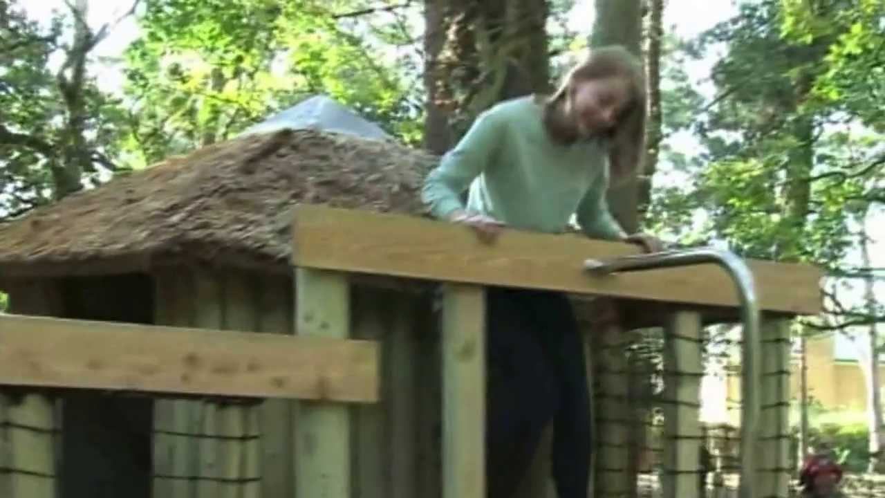 Treehouse Fireman's Pole by Treehouse Life - YouTube