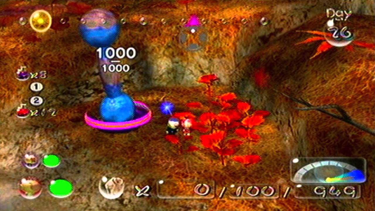Pikmin 2 (Wii) - Day 26 (1/8) - Wistful Wild - YouTube