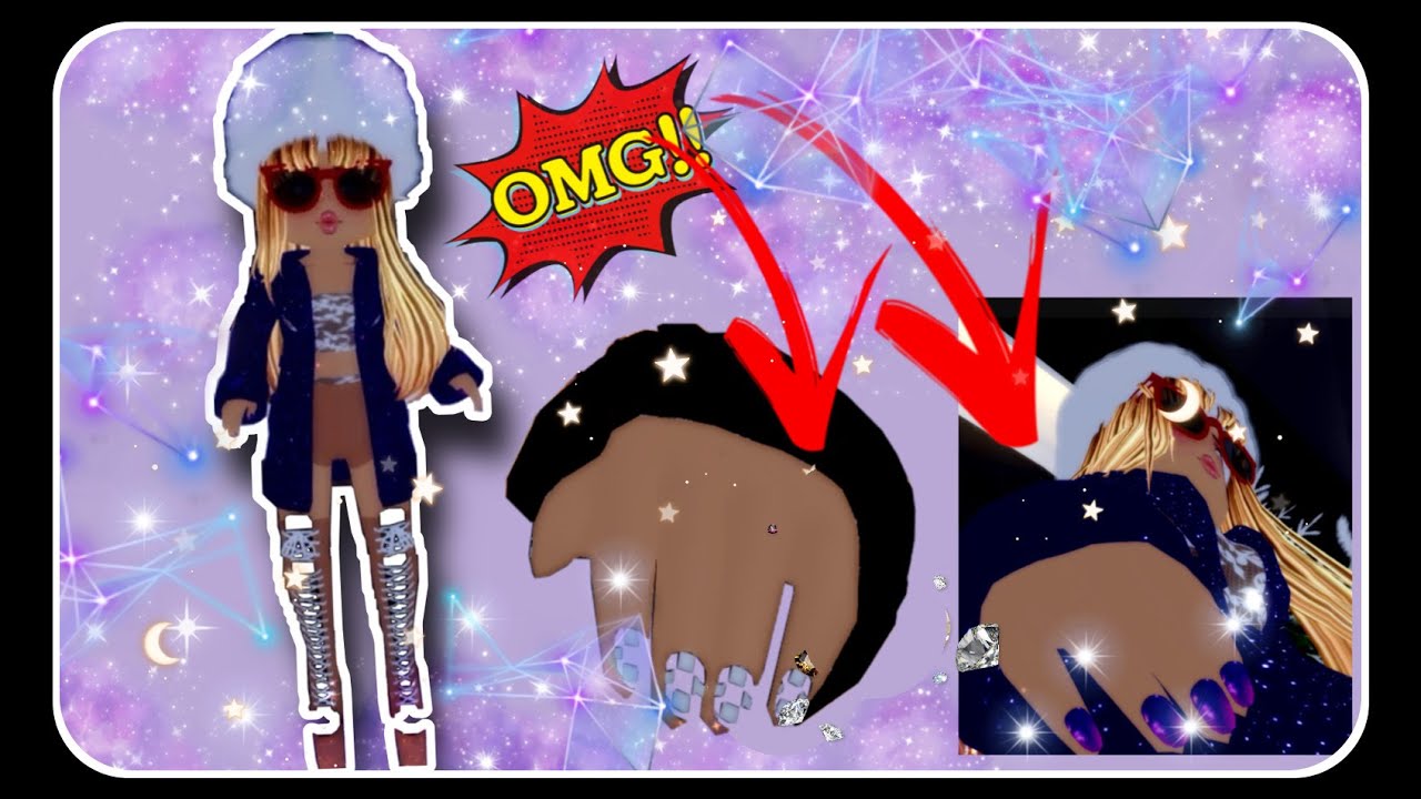 HOW TO GET SUPER CUTE NAILS IN ROYALE HIGH! 🥰🥰 - YouTube