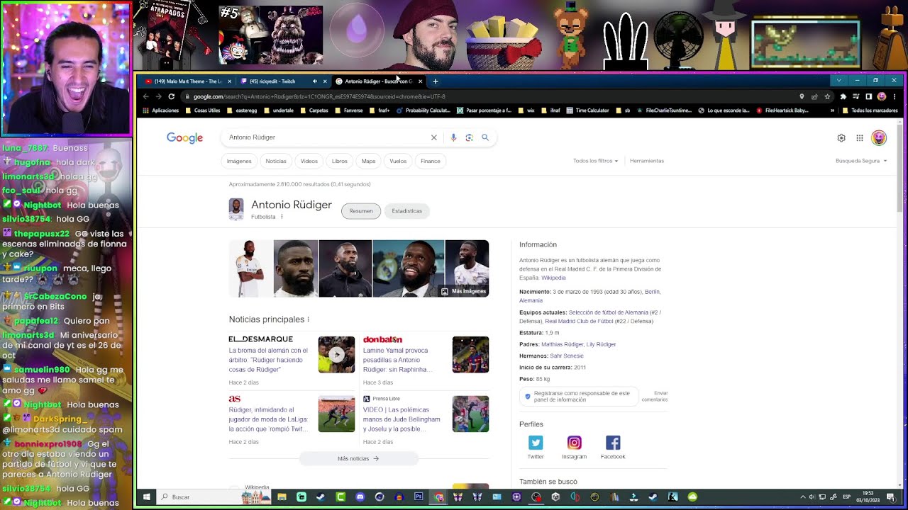 GG Games se parece a Antonio Rüdiger | GG Games Clip #409 - YouTube