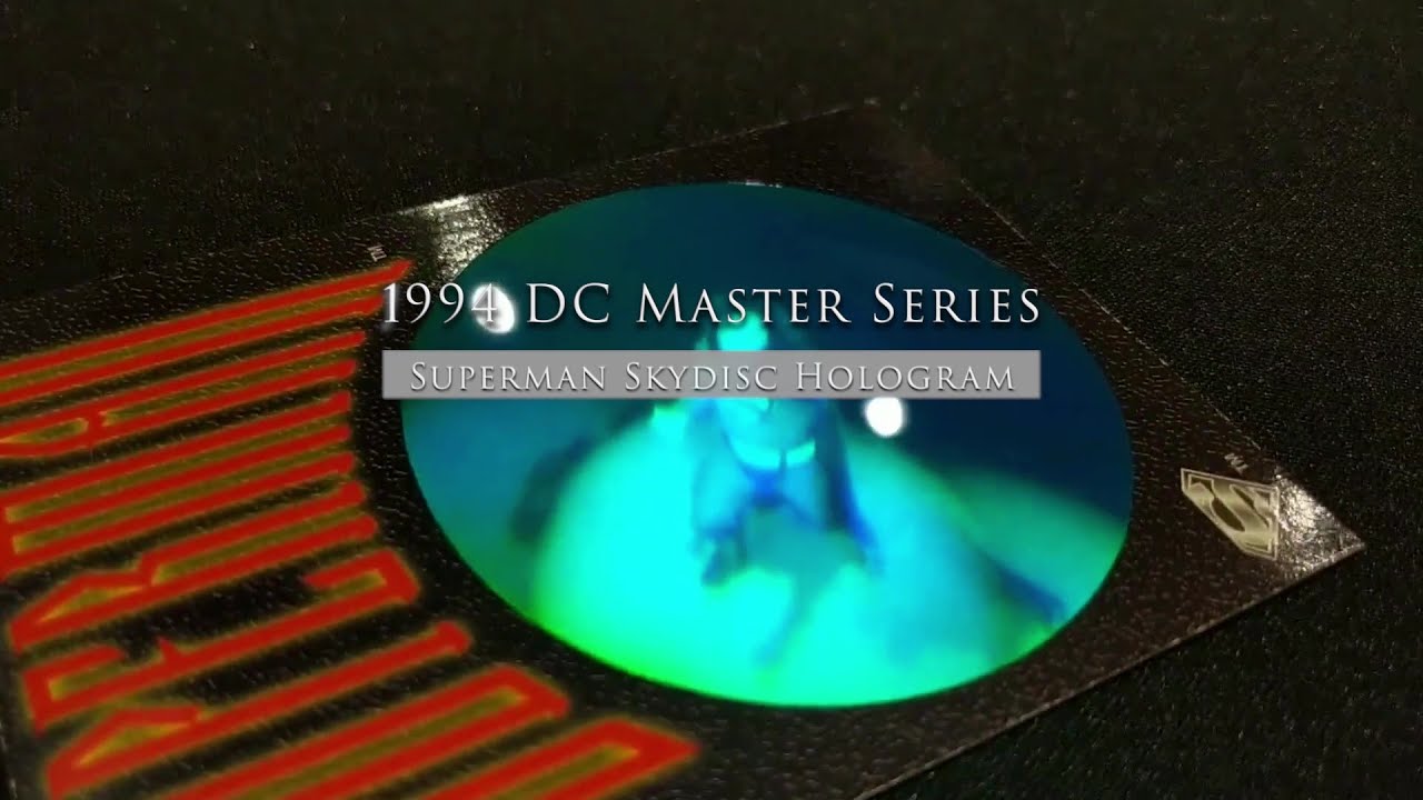 1994 DC Master Series: Skydisc Hologram - YouTube
