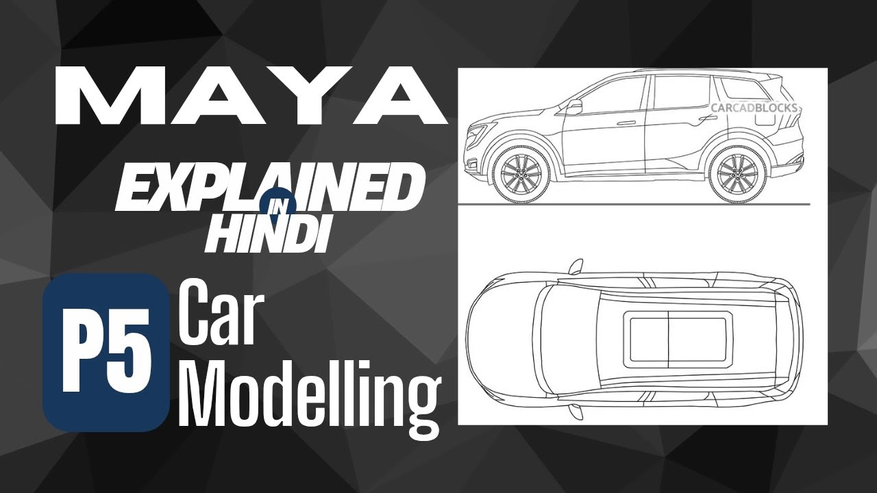 Autodesk Maya Car Modelling -Part 5 - YouTube
