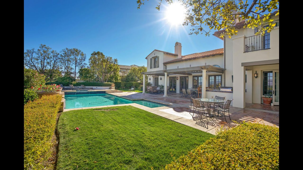 Calabasas Home Spanish Architecture and Design Video Tour - YouTube