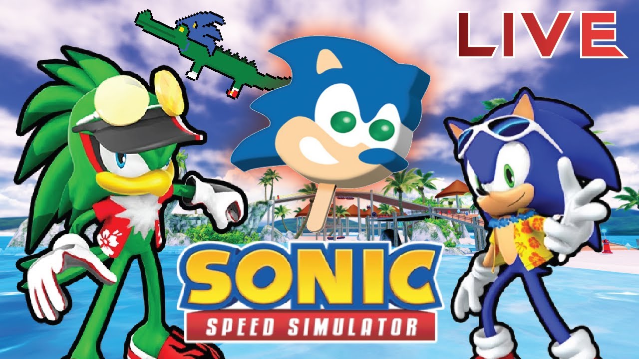 Unlocking Summer Jet - Sonic Speed Simulator & Roblox Live - YouTube